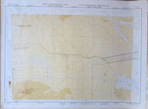 Maps - World Aeronautical Chart of Tsumeb (3178) Namibia - Scale 1:1 ...