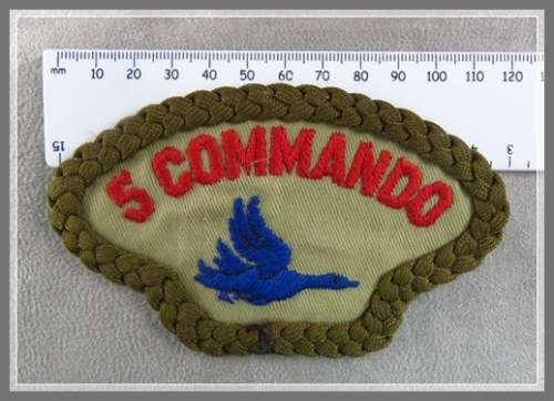 Other Badges & Insignia - Original 5 Commando "Wild Geese" Congo ...