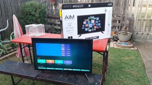 Televisions - 32" AIM HD DLED Smart Android tv was sold for R2,400.00 ...