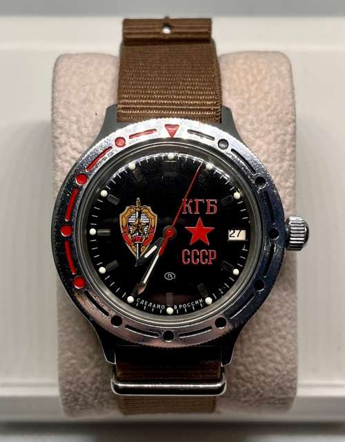Men's Watches - Rare Vostok KGB Russian Automatic Watch was listed for ...