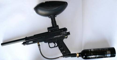 Paintball Kits - Zeus G2 conversion kit - hopper + hopper adaptor ...