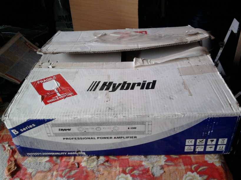 Amplifiers - HYBRID B1200 POWER AMP - excellent condition was sold for ...