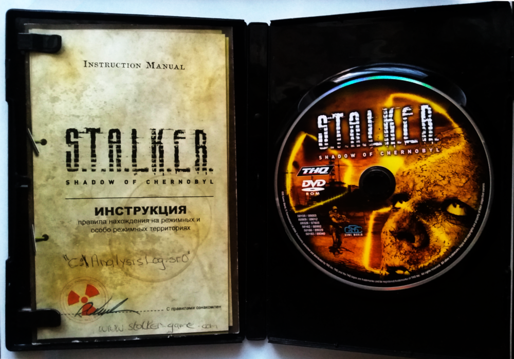 Games - Stalker - Shadow of Chernobyl Pc dvd game for sale in ...