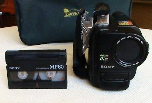 Camcorders - SONY HANDYCAM CCD-TRV16E VIDEO 8 XR 8MM 0 LUX CAMCORDER ...