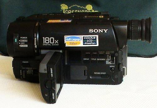 Camcorders - SONY HANDYCAM CCD-TRV16E VIDEO 8 XR 8MM 0 LUX CAMCORDER ...