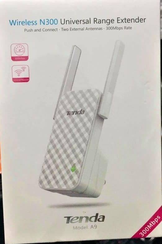 Boosters, Extenders & Antennas - Tenda A (Wireless N300 Universal Range ...