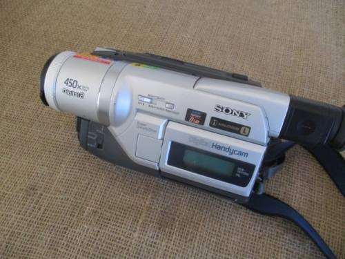 Professional - Sony DCR-TRV120E 450x Digital 8 Digital Video Camera ...