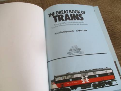 Catalogues & Magazines - The Great Book Of Trains By Brian ...