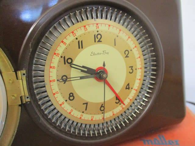 Mantel Clocks - Rare Vintage Muller Electro-Boy Timing Clock In ...