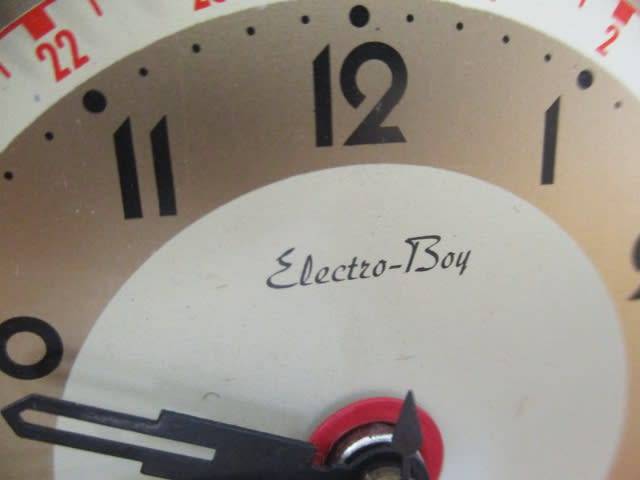 Mantel Clocks - Rare Vintage Muller Electro-Boy Timing Clock In ...