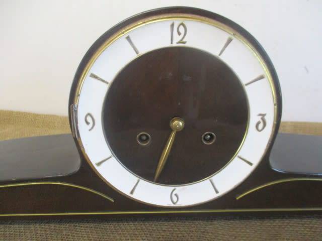 Mantel Clocks - Rare Vintage F.Mauthe Mantle Clock With Original ...