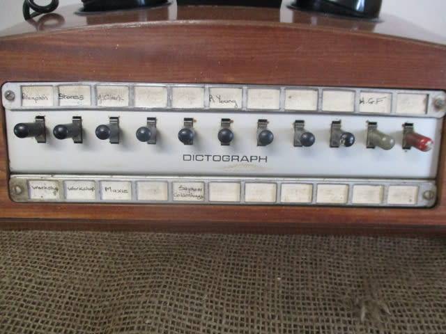 Telephones - Vintage 10 Line Dictograph By Hubert Davies Engineers for sale in Hermanus (ID ...