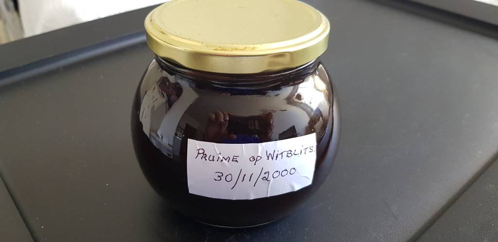 Bar Accessories - SOMETHING RARE & NICE - BOTTLED PRUNES IN GRAPE ...