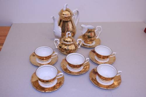 German Porcelain - Beautiful "Western Germany" Tea Set was listed for ...