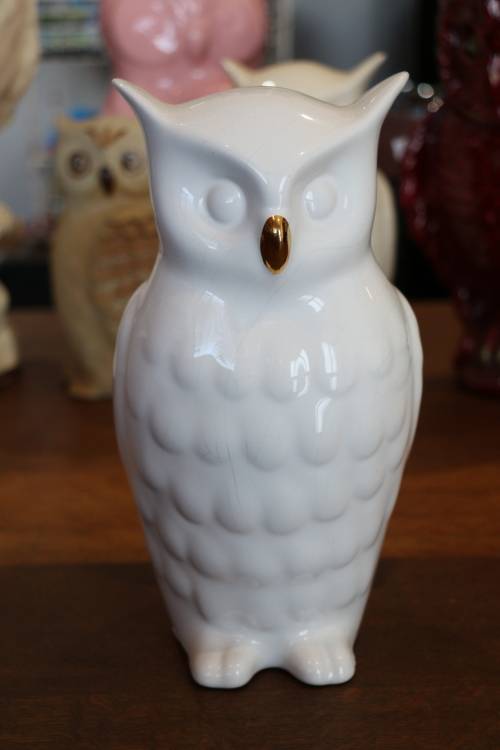 Other Porcelain & Ceramics - Beautiful White Porcelain Owl was sold for ...