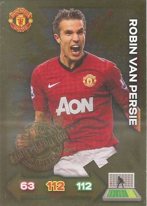 Trading Cards - MANCHESTER UNITED ADRENALYN XL 2013 - ROBIN VAN PERSIE ...