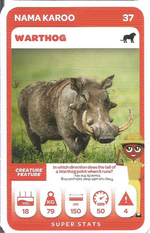 Trading Cards - PICK n PAY "SOUTH AFRICAN SUPER ANIMALS" SERIES 2 ...