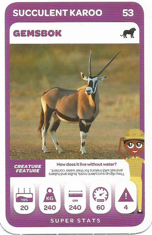 Trading Cards - PICK n PAY "SOUTH AFRICAN SUPER ANIMALS" SERIES 2 ...