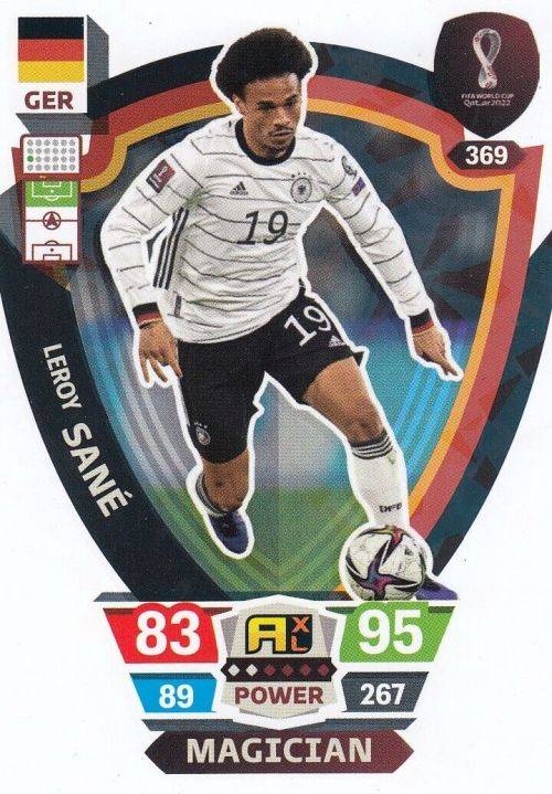 Trading Cards - LEROY SANE - PANINI `FIFA WORLD CUP 2022` QATAR ...