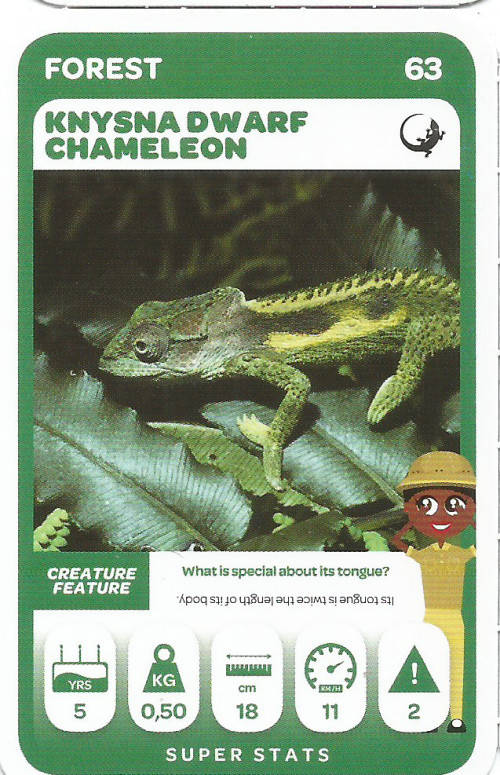 Trading Cards - PICK n PAY `SOUTH AFRICAN SUPER ANIMALS` SERIES 2 ...