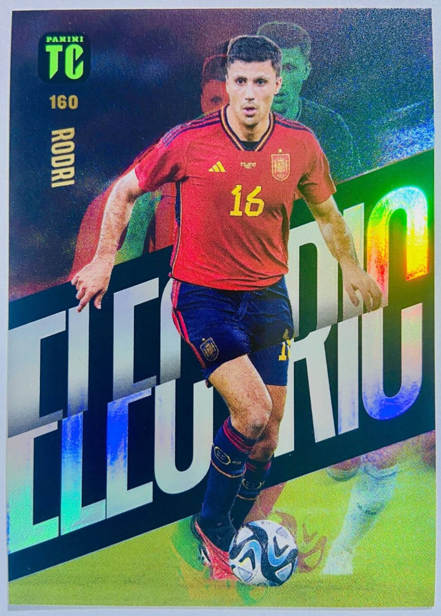 Trading Cards - RODRI - PANINI `TOP CLASS` 2024 - RARE FOIL `ELECTRIC ...