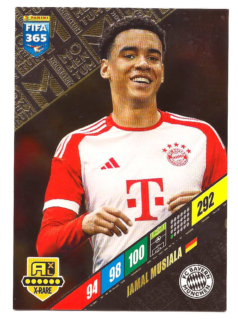 Trading Cards - JAMAL MUSIALA - PANINI `FIFA 365 COLLECTION` 2024 ...