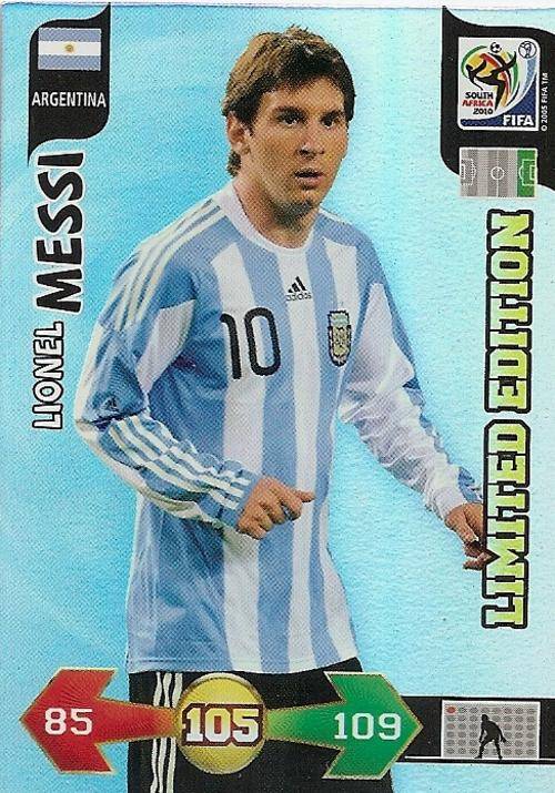 Other Hobbies - FIFA 2010 ADRENALYN XL - LIONEL MESSI LIMITED EDITION ...