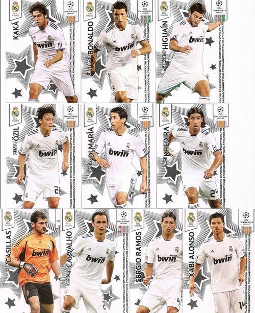Trading Cards - CHAMPIONS LEAGUE "PREMIUM" 2010/11 - REAL MADRID BASE ...