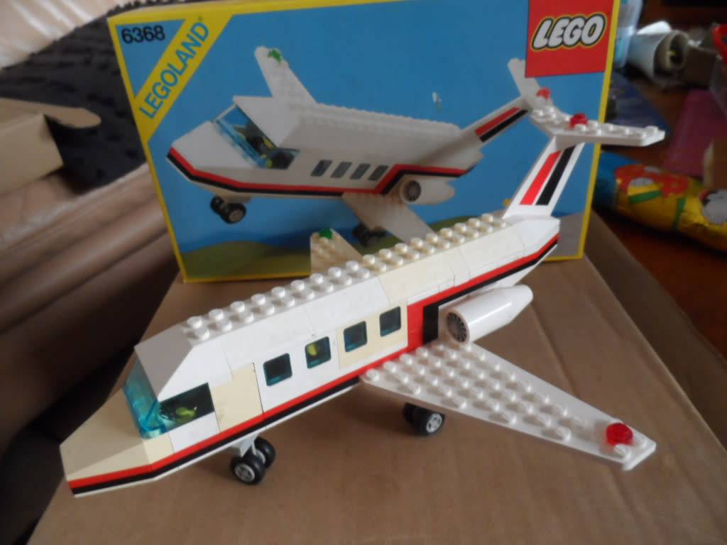 Vintage Toys - Vintage LEGO 6368 Jet Airliner Complete with Box and ...