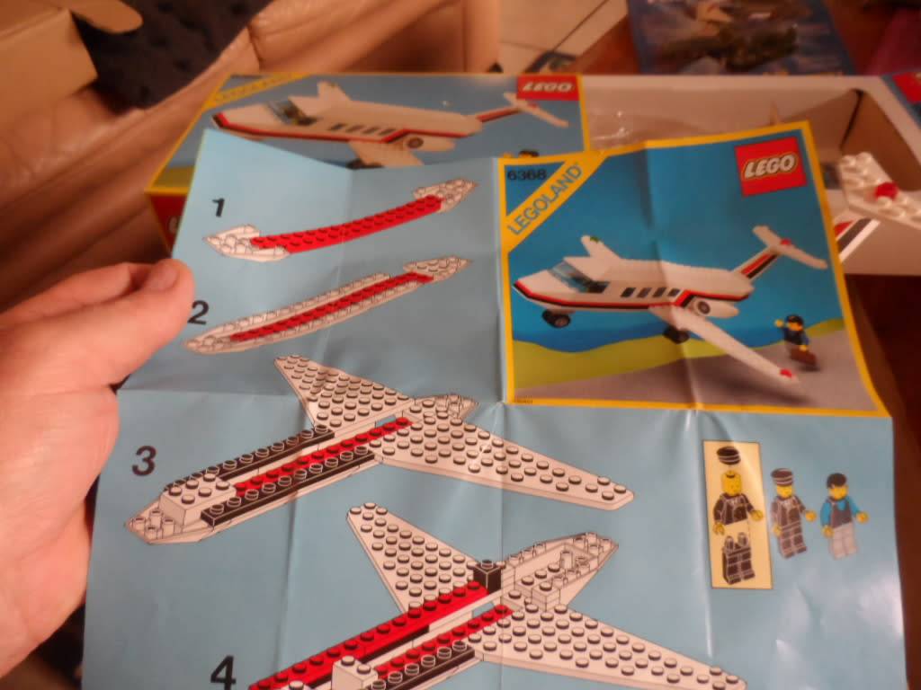Vintage Toys - Vintage LEGO 6368 Jet Airliner Complete with Box and ...