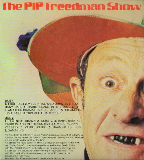 Personalities - Pip Freedman, " The Pip Freedman Show ", LP was sold ...