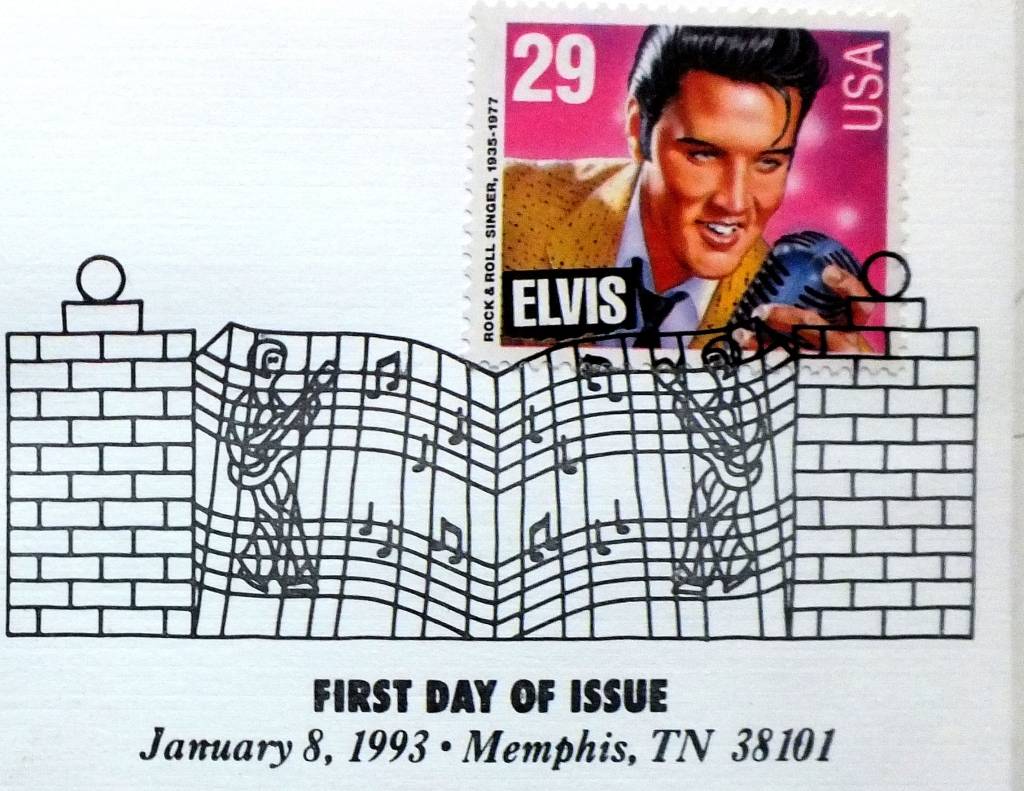 United States of America - Elvis Presley-Commemorative First Day Cover ...