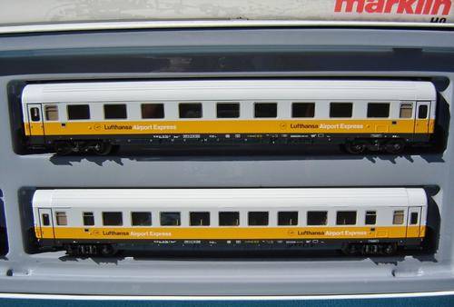 Train Sets - Marklin HO gauge Electric Lufthansa Airport Express No ...