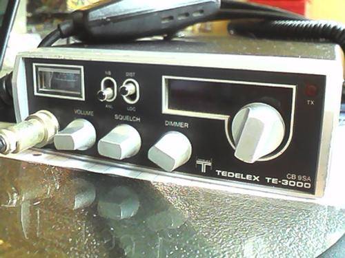 Other Gadgets - TEDELEX TE-3000 CB 9SA RADIO CHANNELS 19-27 + MIKE AND ...