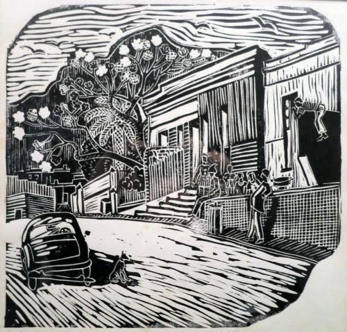 Limited Editioned Prints - Marjorie Werbeloff - Malay quarter - A ...