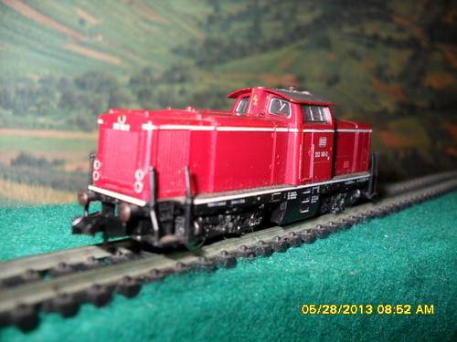 Locomotives - FLEISCHMANN N GUAGE 7230 PICCOLO DIESEL LOK B.R. 212 258 ...