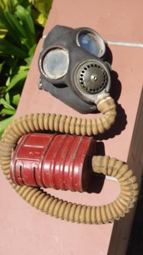 Other Militaria - WW1/WW11 ? GAS MASK COMPLETE was sold for R430.00 on ...