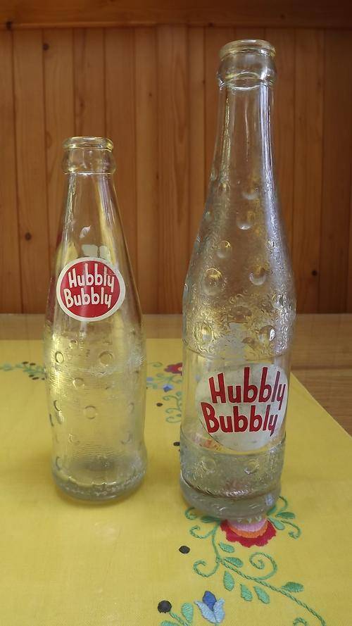 Bottles - 2X HUBBLY BUBBLY SOFT DRINK BOTTLES HIGHLY COLLECTABE was ...