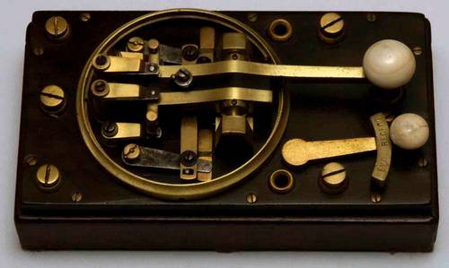 Other Communication - Early 1900s Morse Code Transmitter was sold for ...