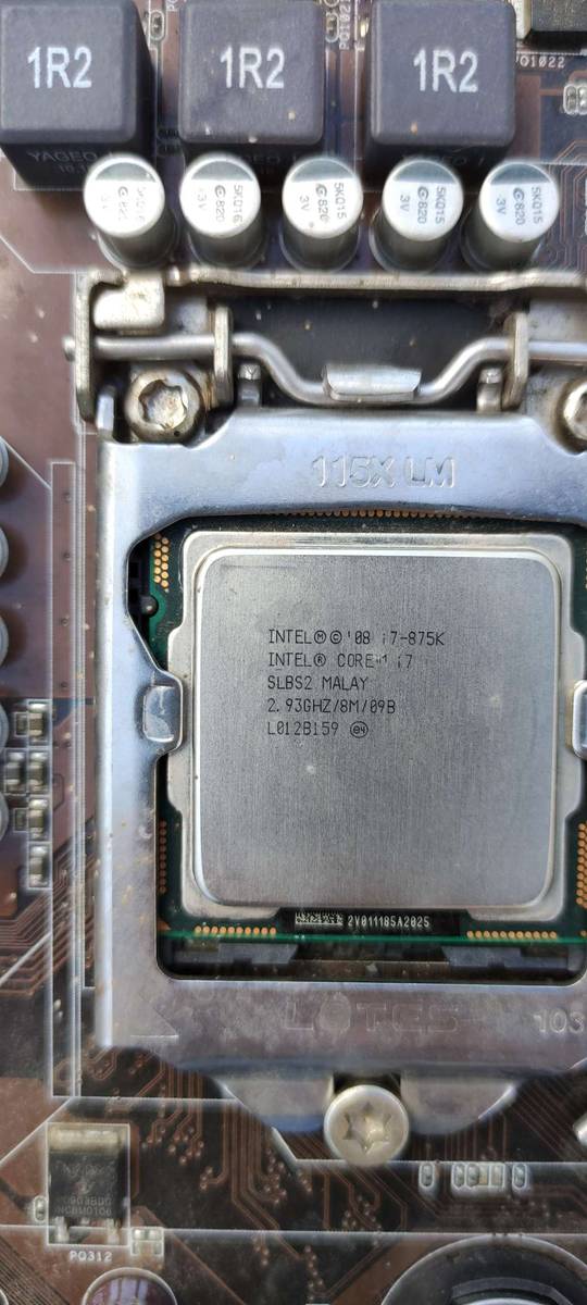 Motherboard & CPU Bundles - I7 875K Combo was sold for R491.00 on 29 ...