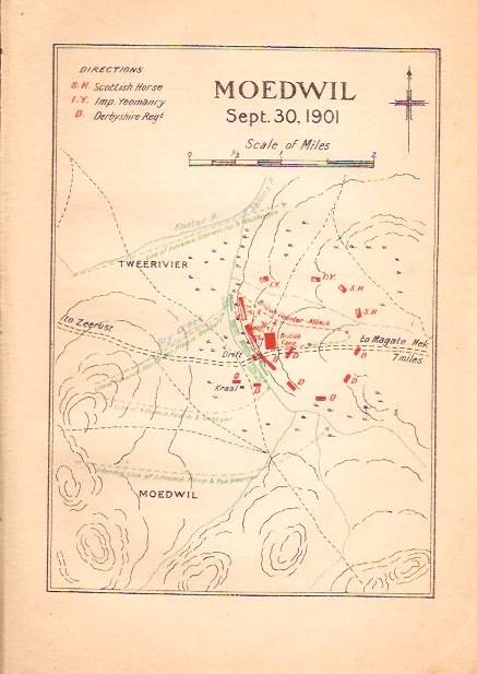 Maps - Anglo-Boer War Map, Moedwil Sept 30, 1901 was sold for R240.00 ...