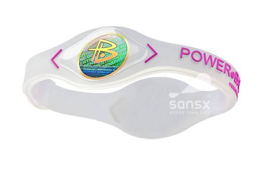 Other Sport & Leisure - Power Balance Band - CLEAR / PINK - MEDIUM ...