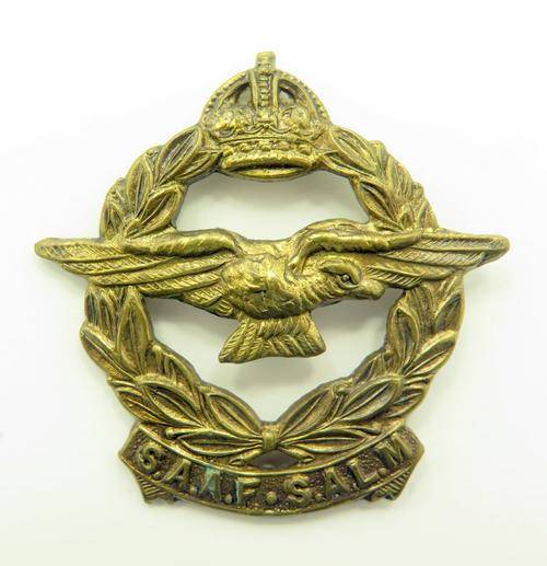 Other Badges & Insignia - SAAF Cape Badge (with lugs) was sold for R21 ...