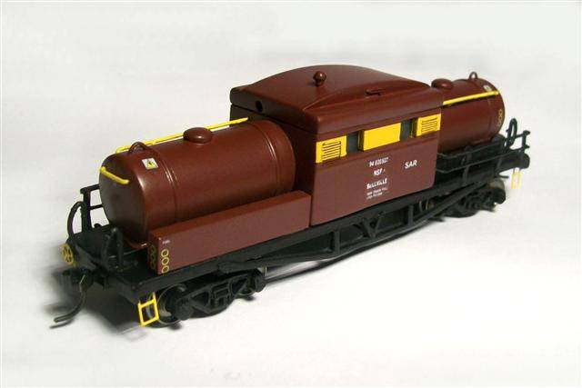 Railway - SAR HO ( Custom built ) : Vapour Clarkson Steam Generator Car ...