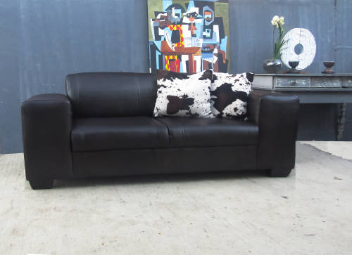 Couches & Chairs - CORICRAFT TERRY LEATHER 3 SEATER SOFA *Genuine ...