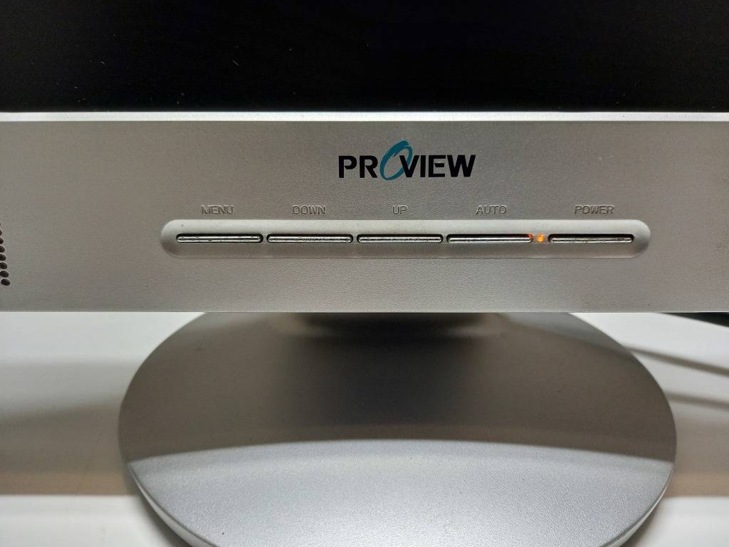 Monitors - Verified Tested | Proview 17-inch LCD Monitor | Built-In ...