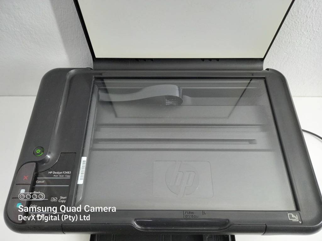 Printers - Verified Powers On | HP Deskjet F2483 All-in-One Printer ...