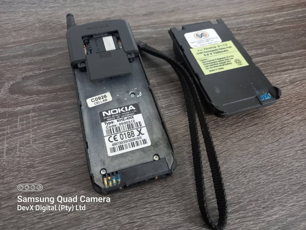 Nokia - Rare & Vintage - Original Nokia 2110 From 1994 - The First Nokia With The Nokia Tune ...