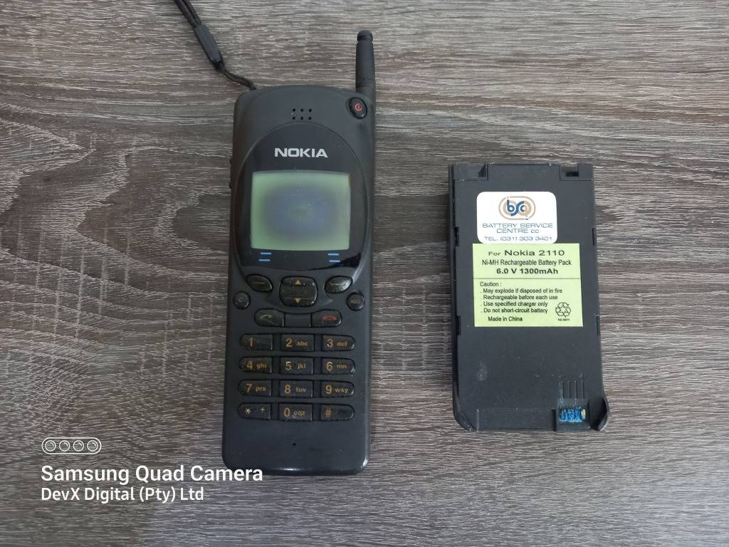 Nokia - Rare & Vintage - Original Nokia 2110 From 1994 - The First ...