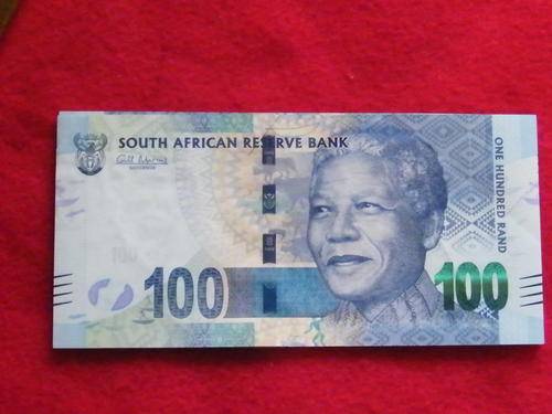 Gill Marcus - Mandela " AA prefix" brand new crisp R100 notes @ Low ...